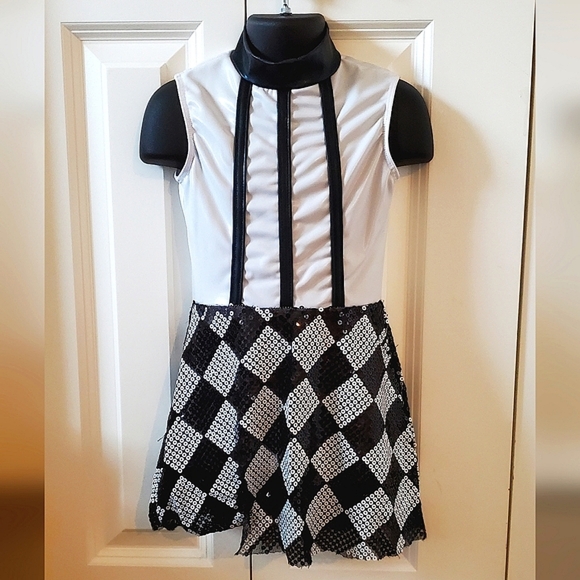 Dansco | Costumes | Girls Lightweight Sequin Checkerboard Dance Costume ...